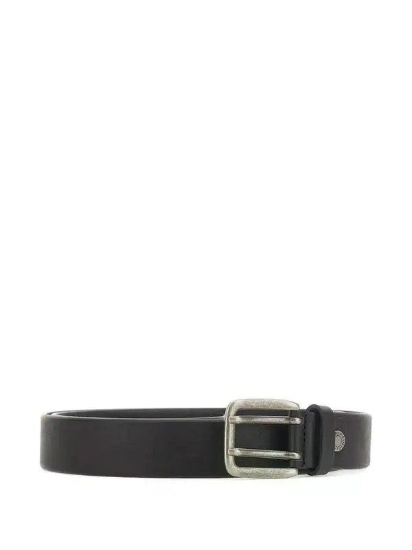 GIANNI CHIARINI Leather Belt - Black