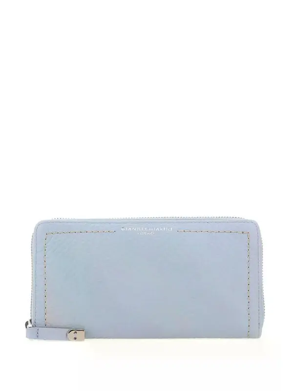 GIANNI CHIARINI Bubble Zip Wallet - Blue