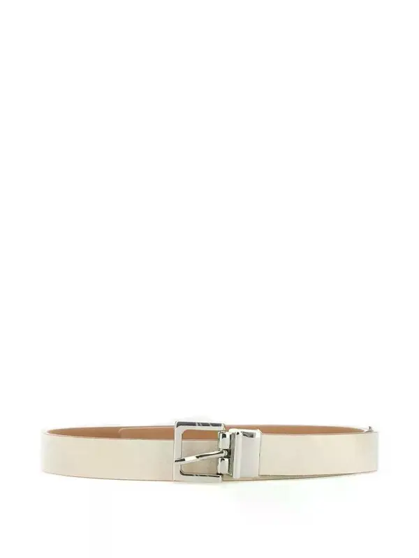 GIANNI CHIARINI Reversible Leather Belt - Neutrals