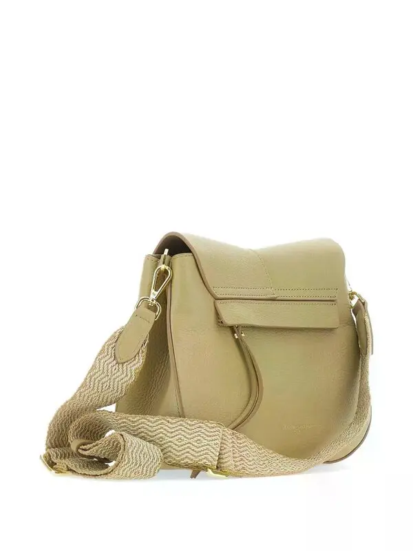 GIANNI CHIARINI Helena Round Crossbody Bag - Neutrals