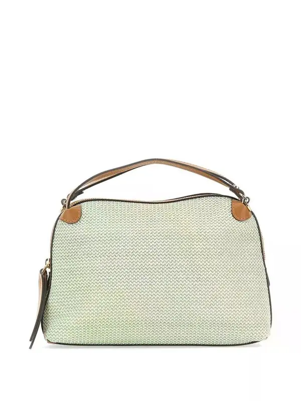 GIANNI CHIARINI Alifa Raffia Tote Bag - Green