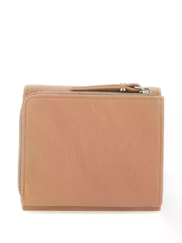 GIANNI CHIARINI Pebbled-leather Zip Wallet