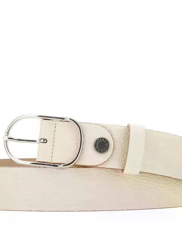 GIANNI CHIARINI Leather Belt - Neutrals