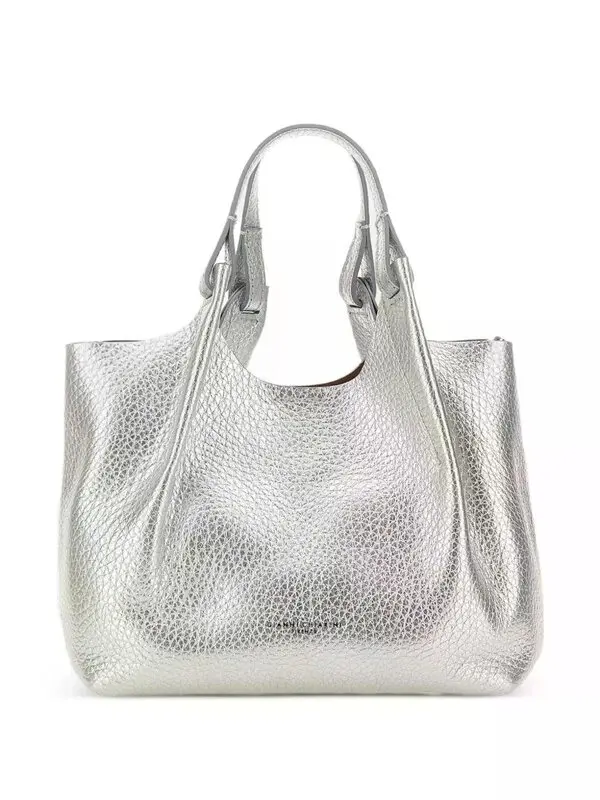 GIANNI CHIARINI Dua Bubble Leather Tote Bag