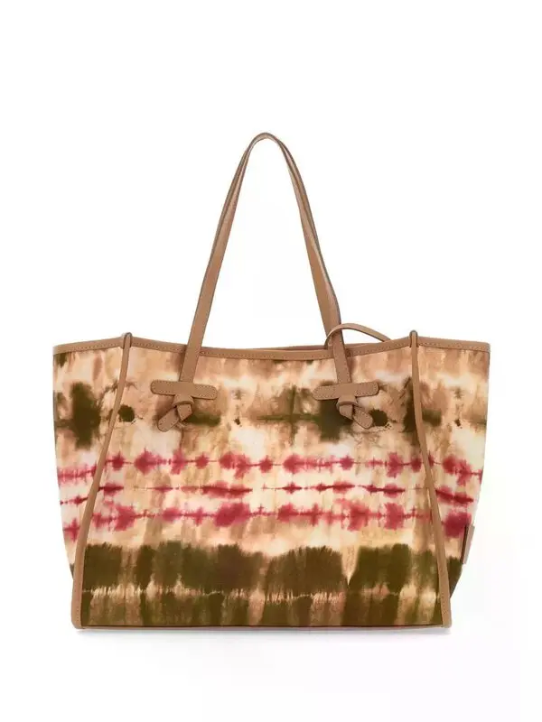GIANNI CHIARINI Marcella Tie-dye Shoulder Bag - Neutrals