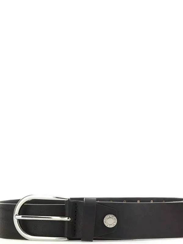 GIANNI CHIARINI Round Buckle Studded Belt