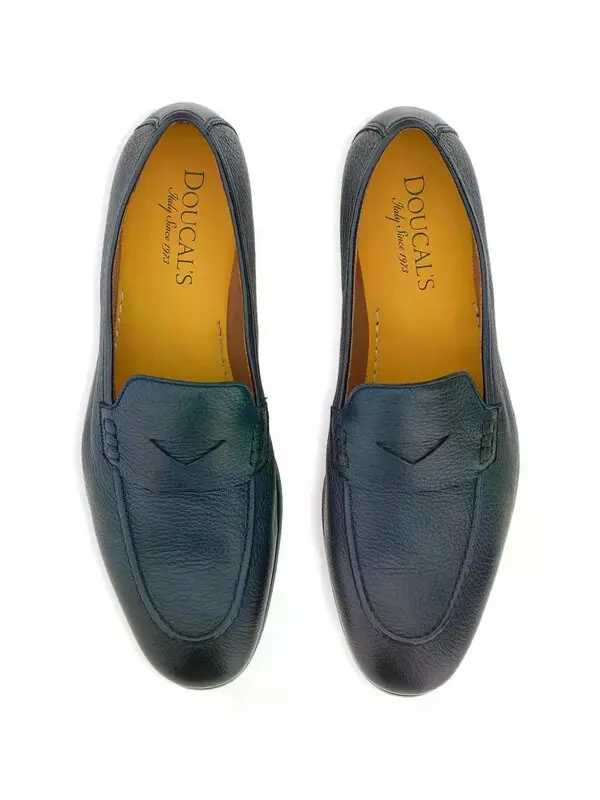 DOUCAL'S Penny Leather Loafers