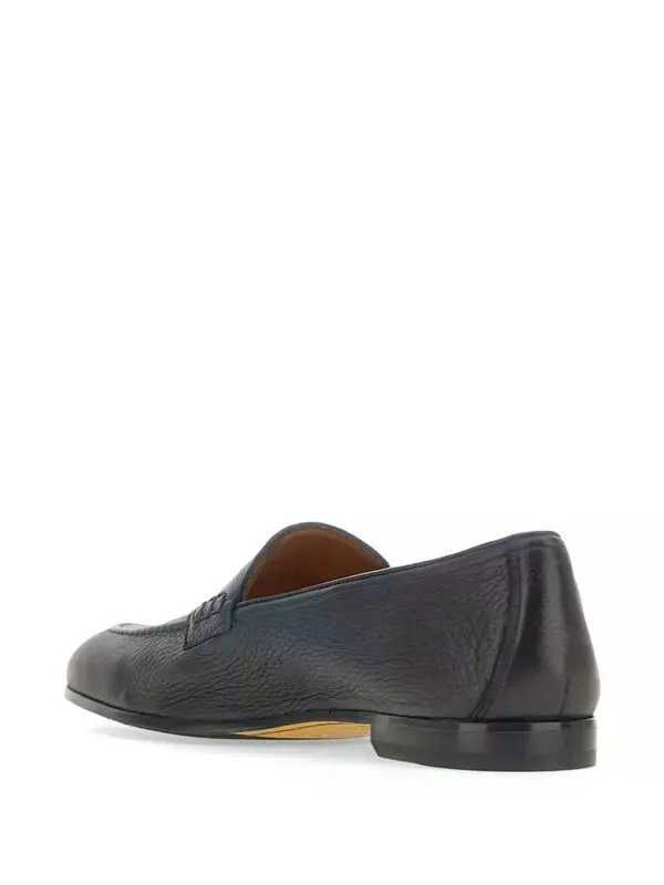 DOUCAL'S Penny Leather Loafers