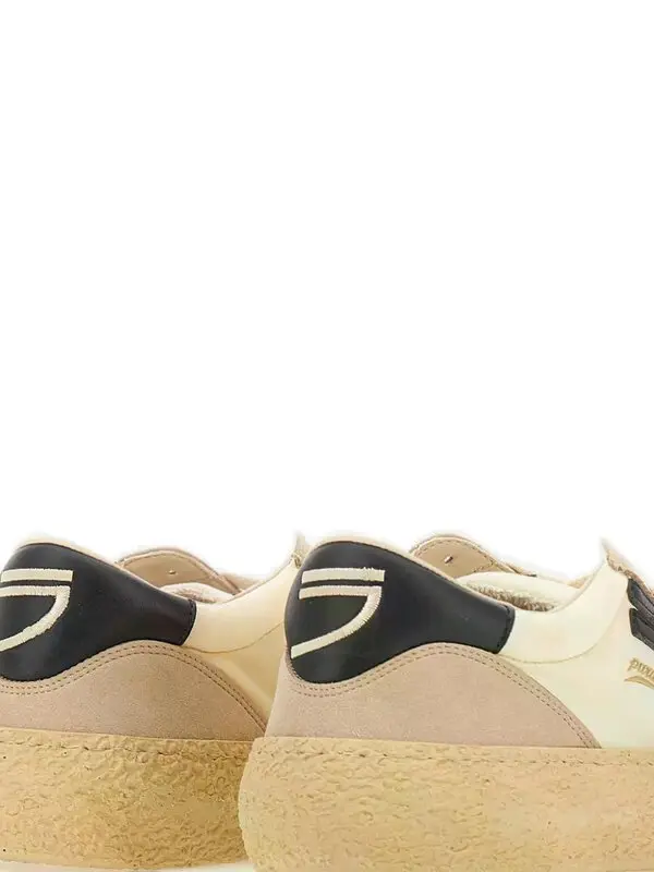 PURAAI Panelled Lace-up Sneakers - Neutrals