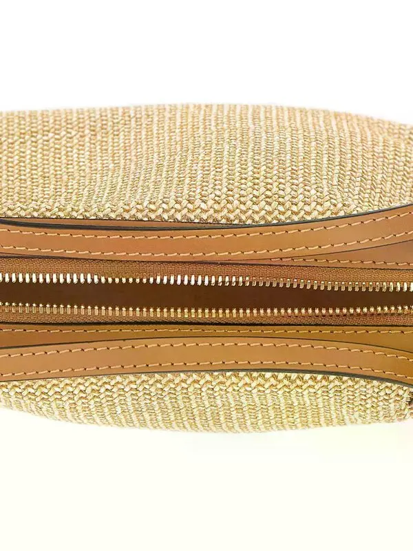 GIANNI CHIARINI Alifa Raffia And Leather Tote Bag - Neutrals