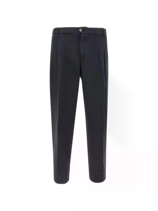 BRIGLIA 1949 Welt Pocket Tailored Trousers - Blue