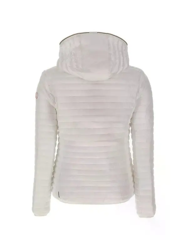 SAVE THE DUCK Hooded Quilted Jacket - White