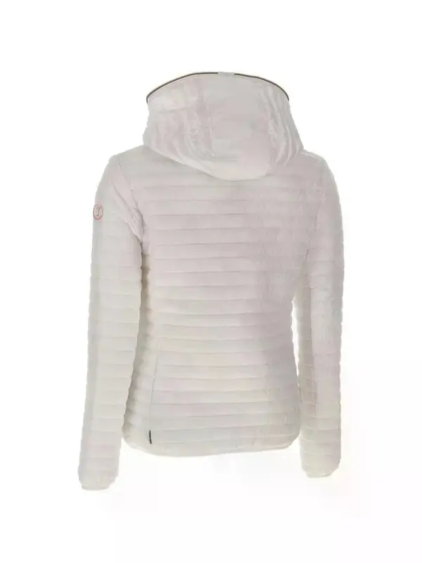 SAVE THE DUCK Hooded Quilted Jacket - White