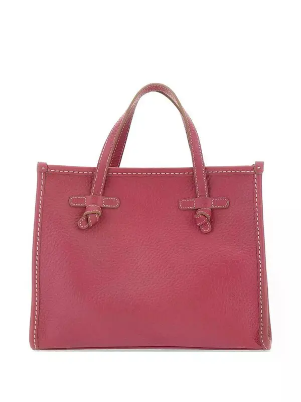 MARCELLA CLUB Miss Marcella Grained-leather Tote Bag - Pink
