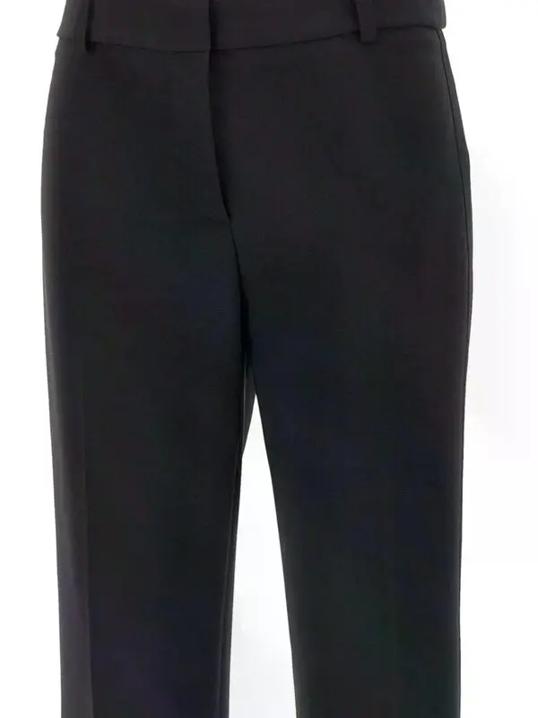 Elisabetta Franchi Tailored Cropped Trousers - Black