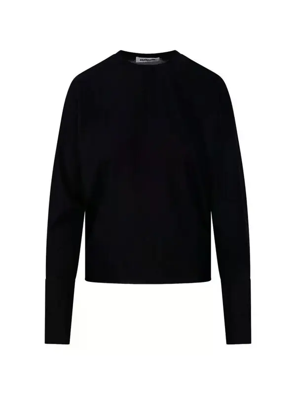 DARKPARK Cuff Long-sleeve Top - Black
