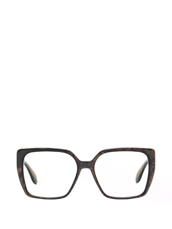 GIGI STUDIOS Moss Square-frame Glasses - Brown