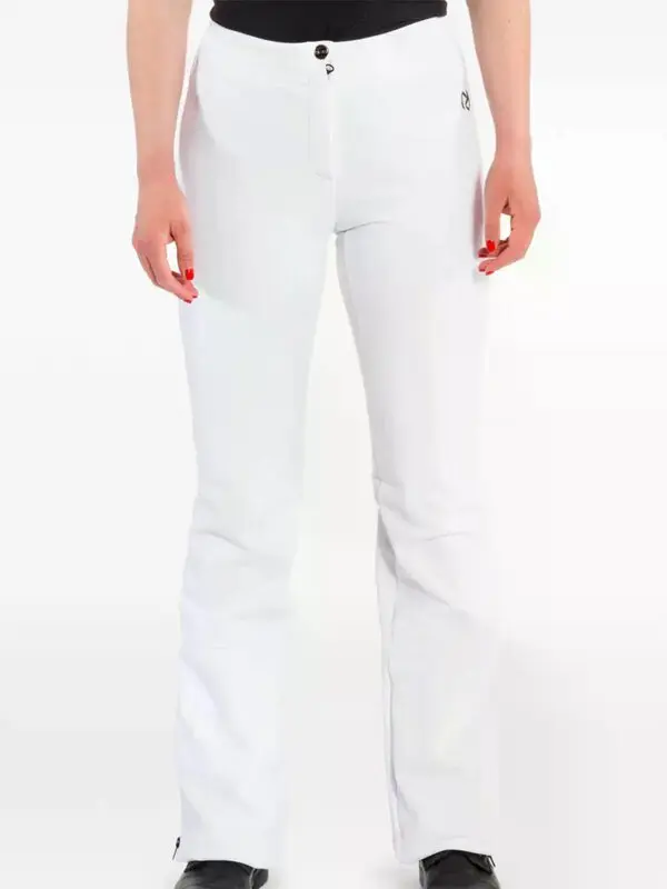 DKB Zamak Zip-fastening Trousers - White