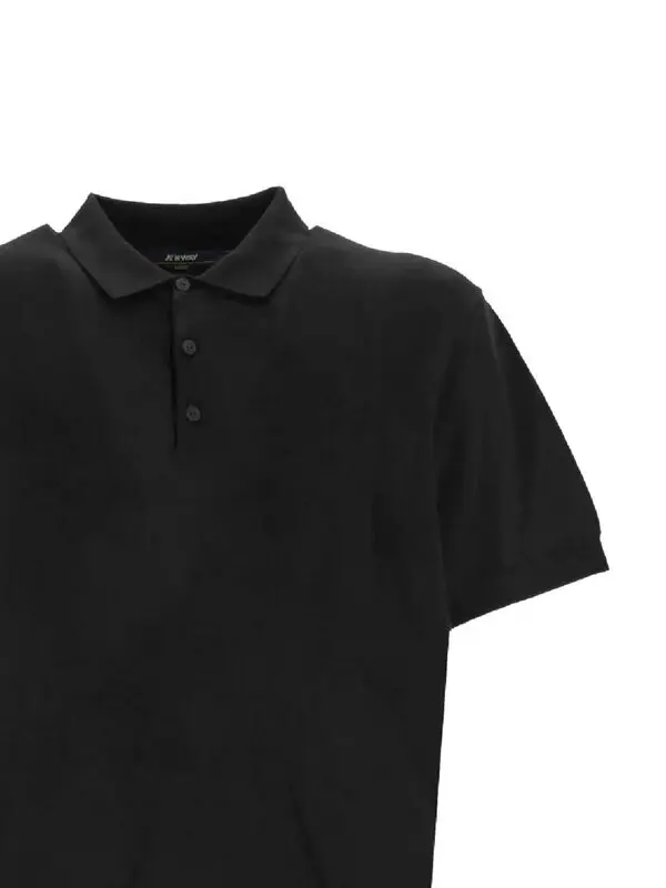 K-WAY Short-sleeve Polo Shirt - Black