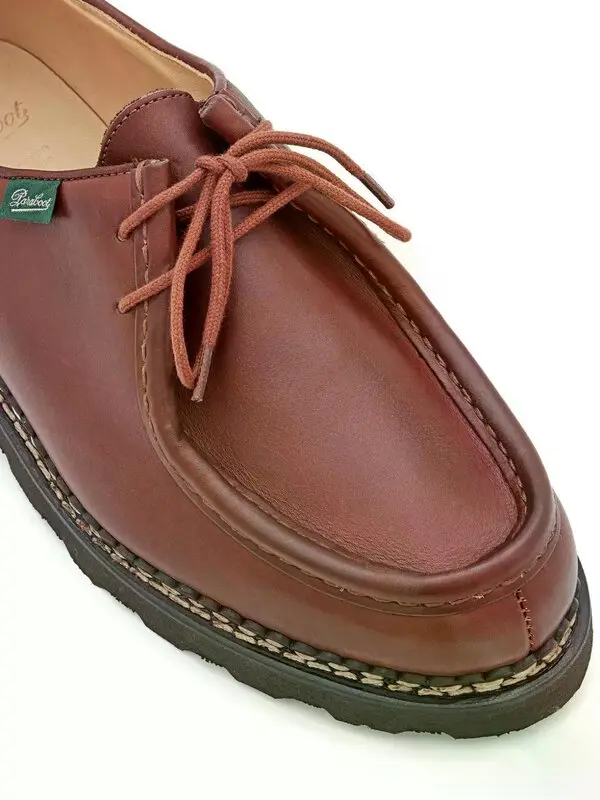 Paraboot Logo-detail Boat Shoes - Brown