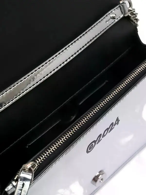 Off-White Chain-strap Clutch Bag