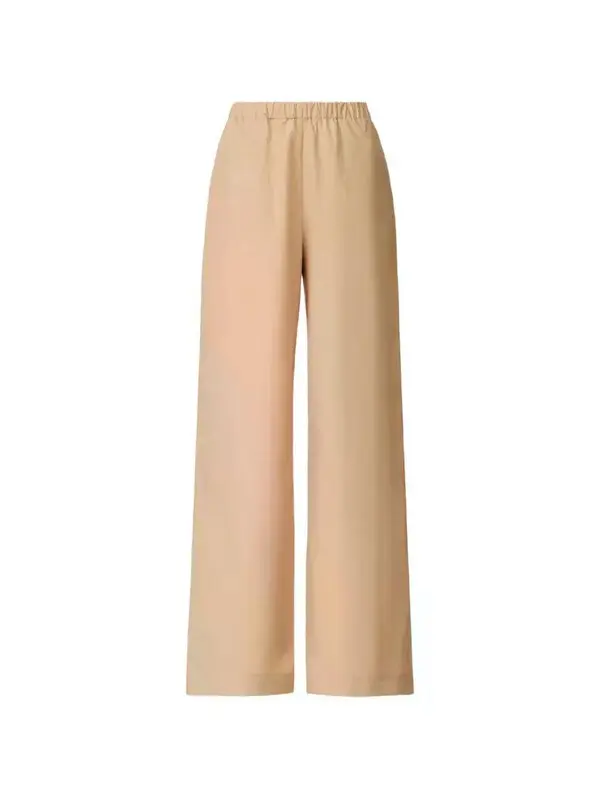 Fabiana Filippi Elasticated Trevi Palazzo Pants - Neutrals