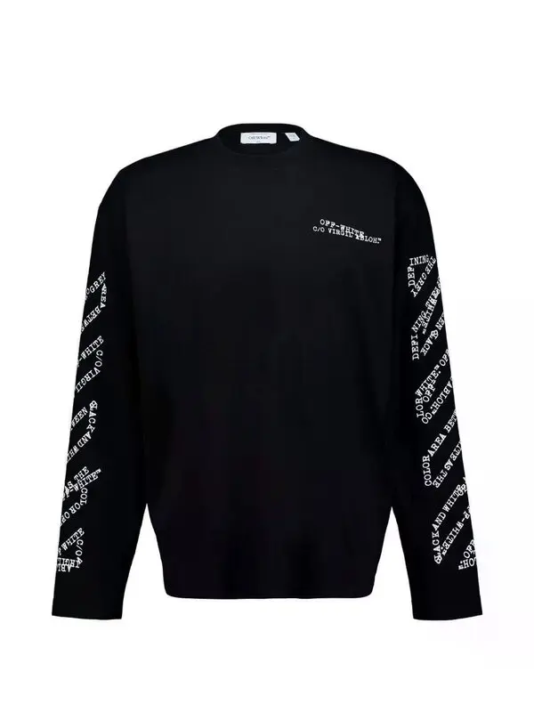 Off-White Logo-detail T-shirt - Black