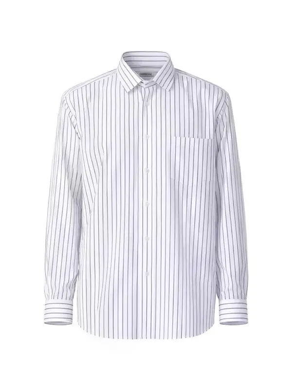 Comme Des Garçons Striped Shirt - White