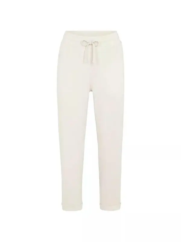 JUVIA Ellis Drawstring Trousers - Neutrals
