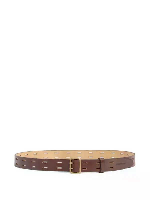 Dsquared2 Cut-out Leather Belt