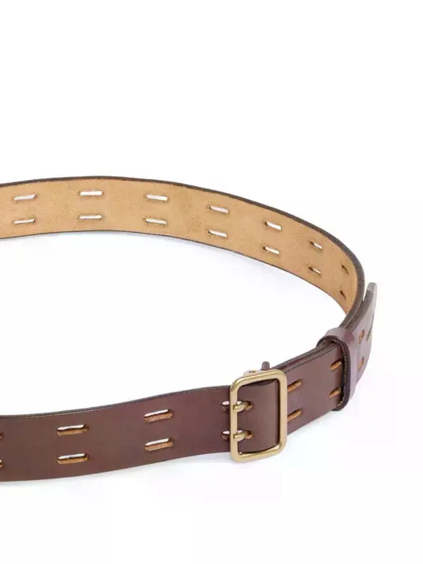 Dsquared2 Cut-out Leather Belt