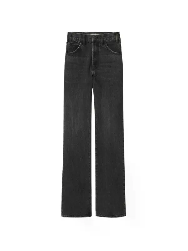 NILI LOTAN Joan Jean Straight Jeans - Black