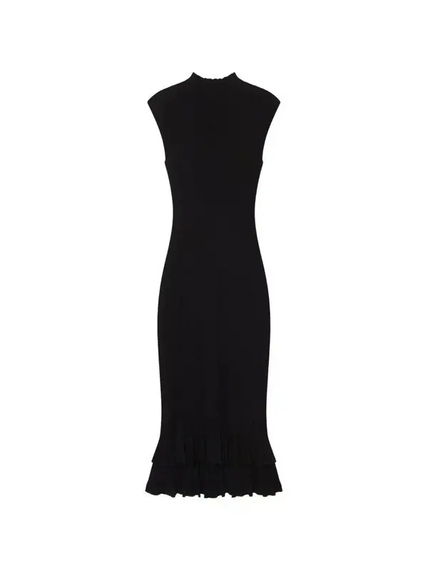 A.L.C. Kennedy Knitted Midi Dress - Black