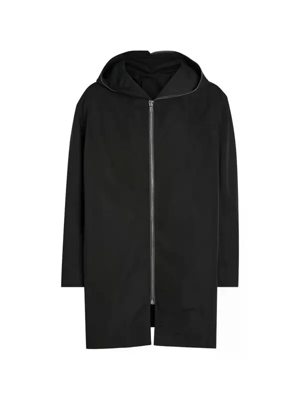Rick Owens Hooded Zip Jacket - Black