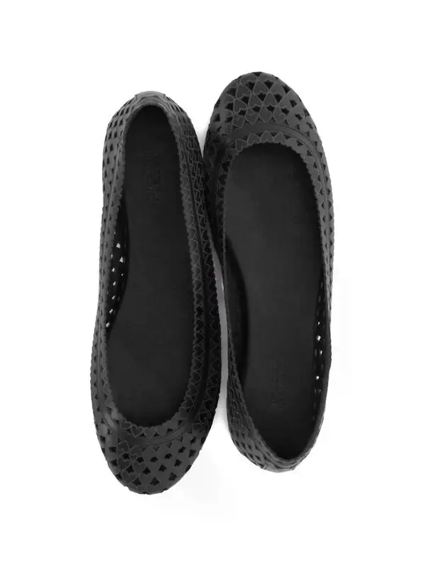 Isabel Marant Étoile Belni Leather Ballet Flats - Black