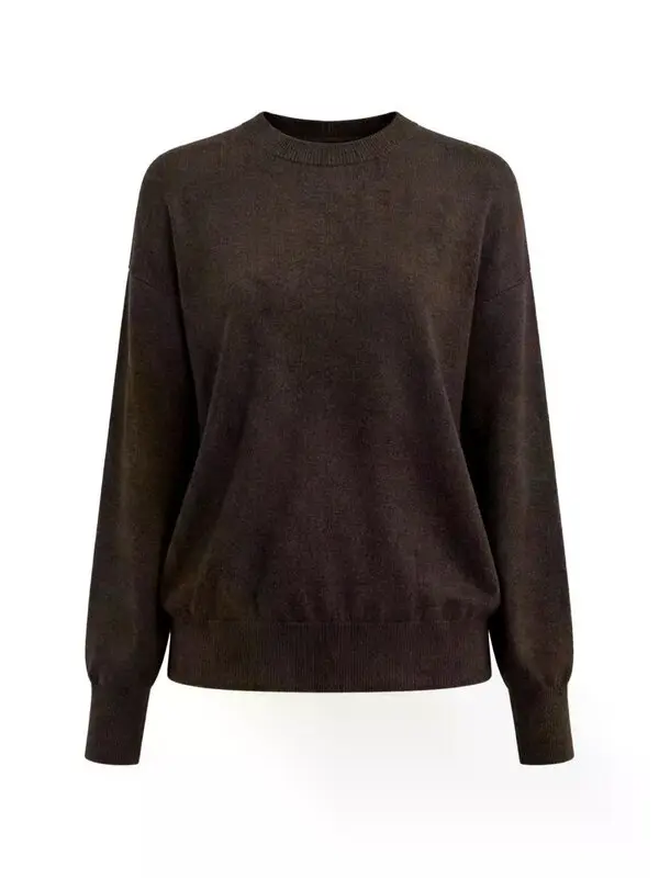 OYUNA Borte Crew-neck Sweater - Brown