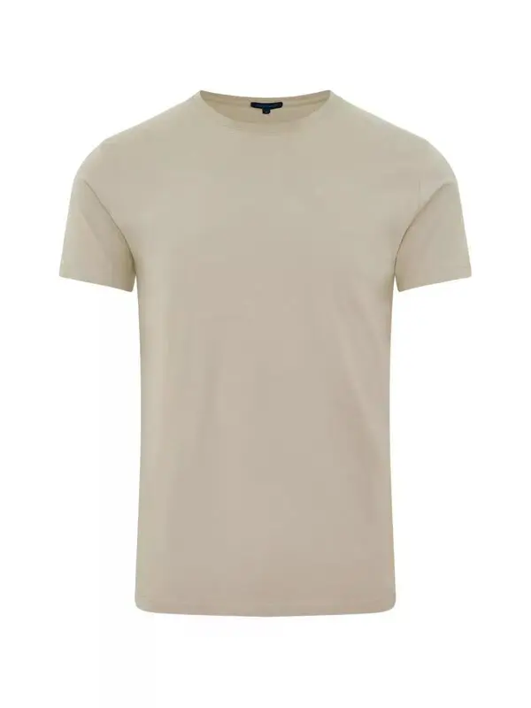 PATRICK ASSARAF Short-sleeve Crew-neck T-shirt - Neutrals