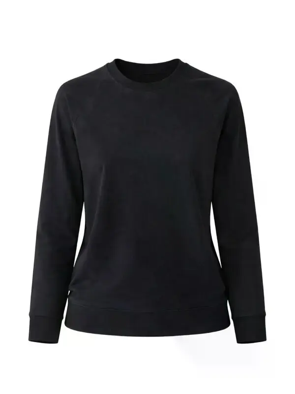 PATRICK ASSARAF Raglan Long-sleeved Sweatshirt - Black