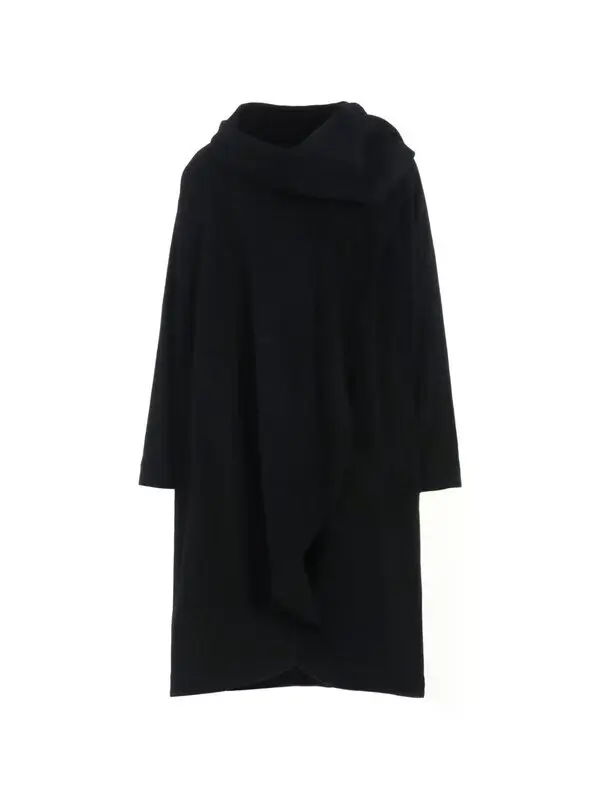 LIMI FEU Shawl Collar Coat - Black