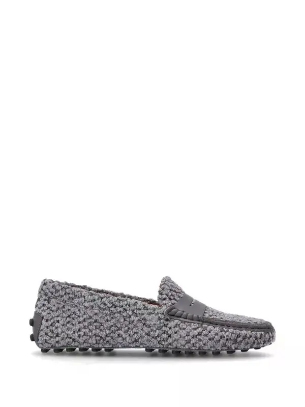 TOD'S Gommino Textured Loafers