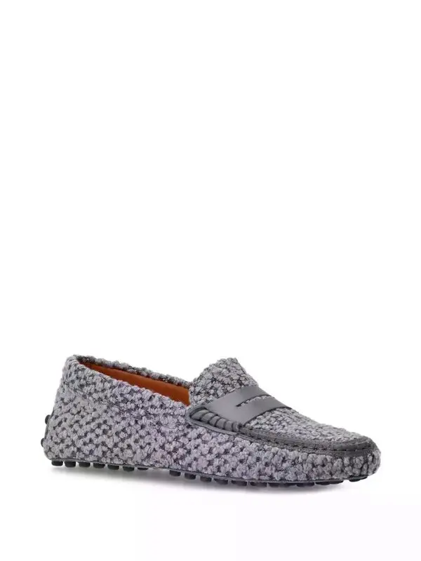TOD'S Gommino Textured Loafers