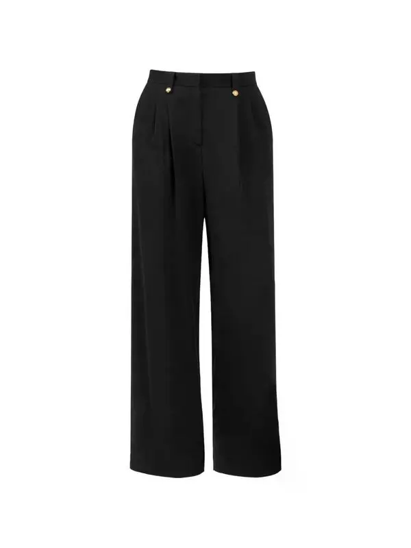 Martin Martin Jean Claude Buttoned Trousers - Black