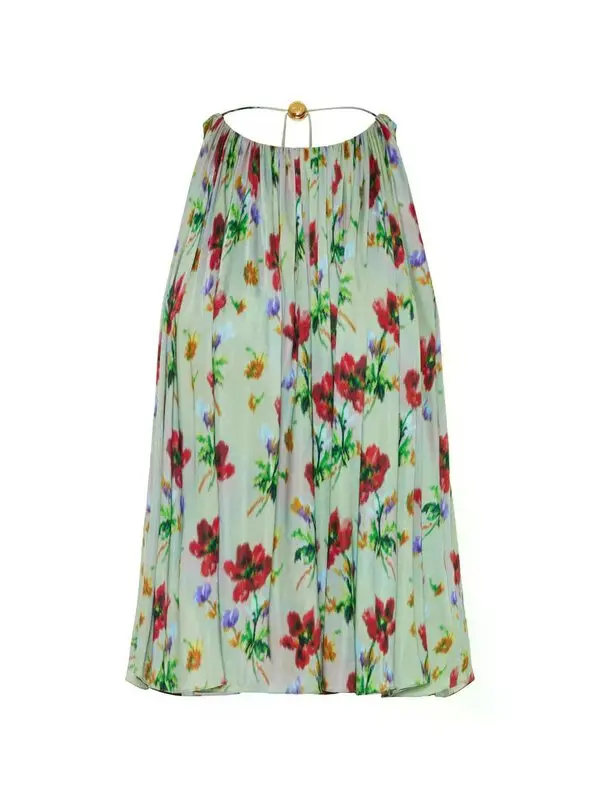 Loewe Floral Top - Green