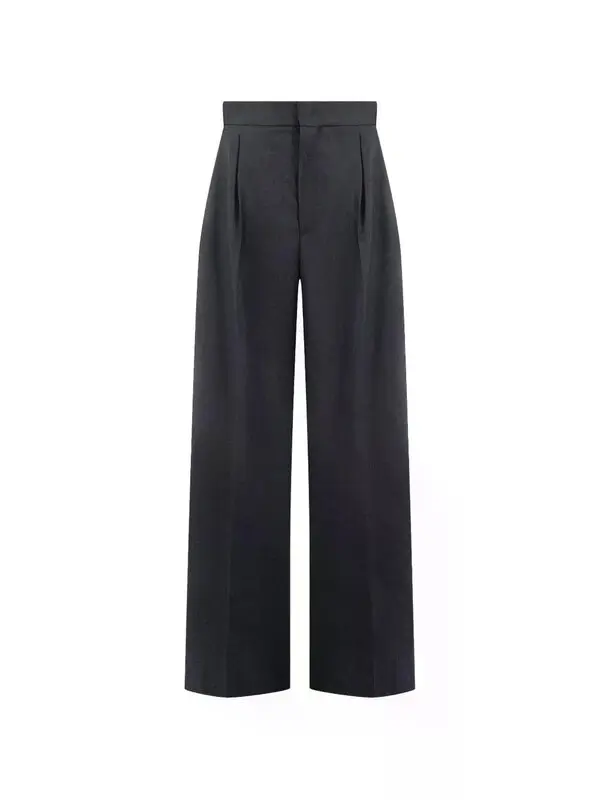 DARKPARK Chicago Pleated Trousers - Grey
