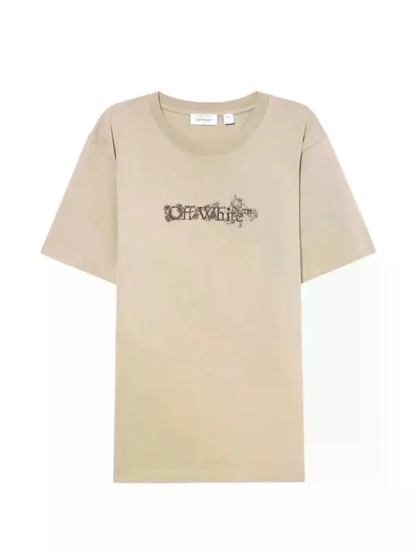 Off-White Logo T-shirt - Neutrals