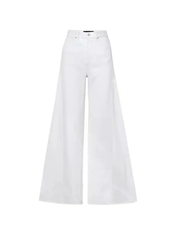 Veronica Beard Wide Jeans - White