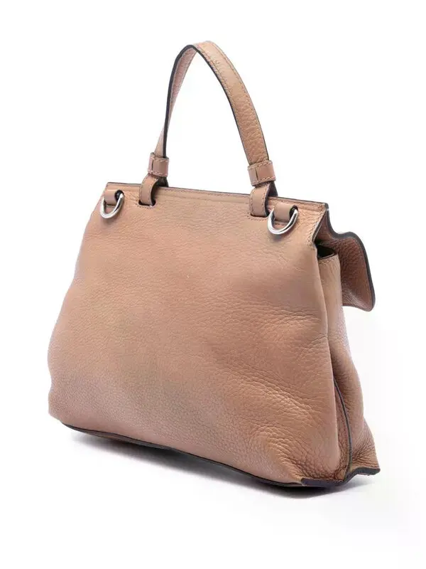 Gucci Small Leather Daily Satchel - Brown
