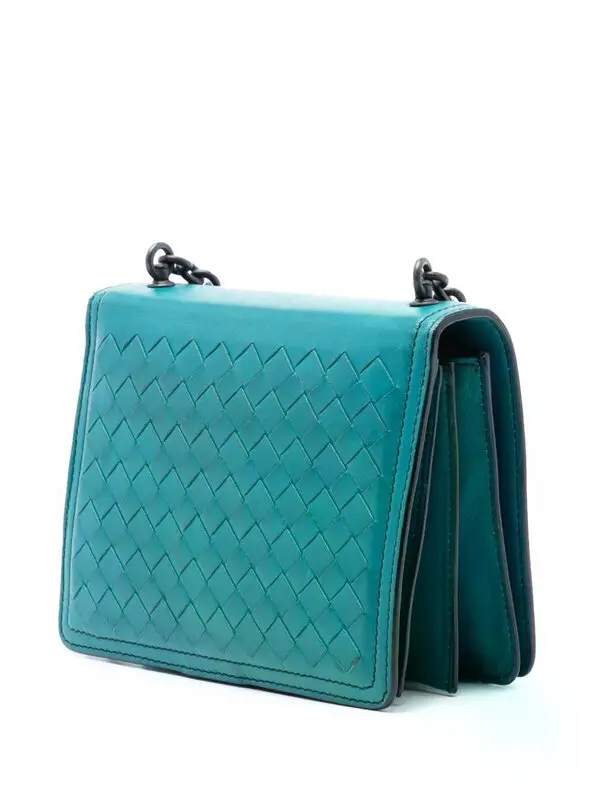 Bottega Veneta Mini Nappa Intrecciato Runway Shoulder Bag