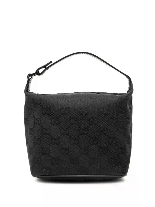 Gucci 2000-2015 Gg Canvas Handbag - Black