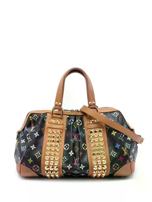 LOUIS VUITTON 2003-2015 Monogram Multicolore Courtney Mm Satchel - Black